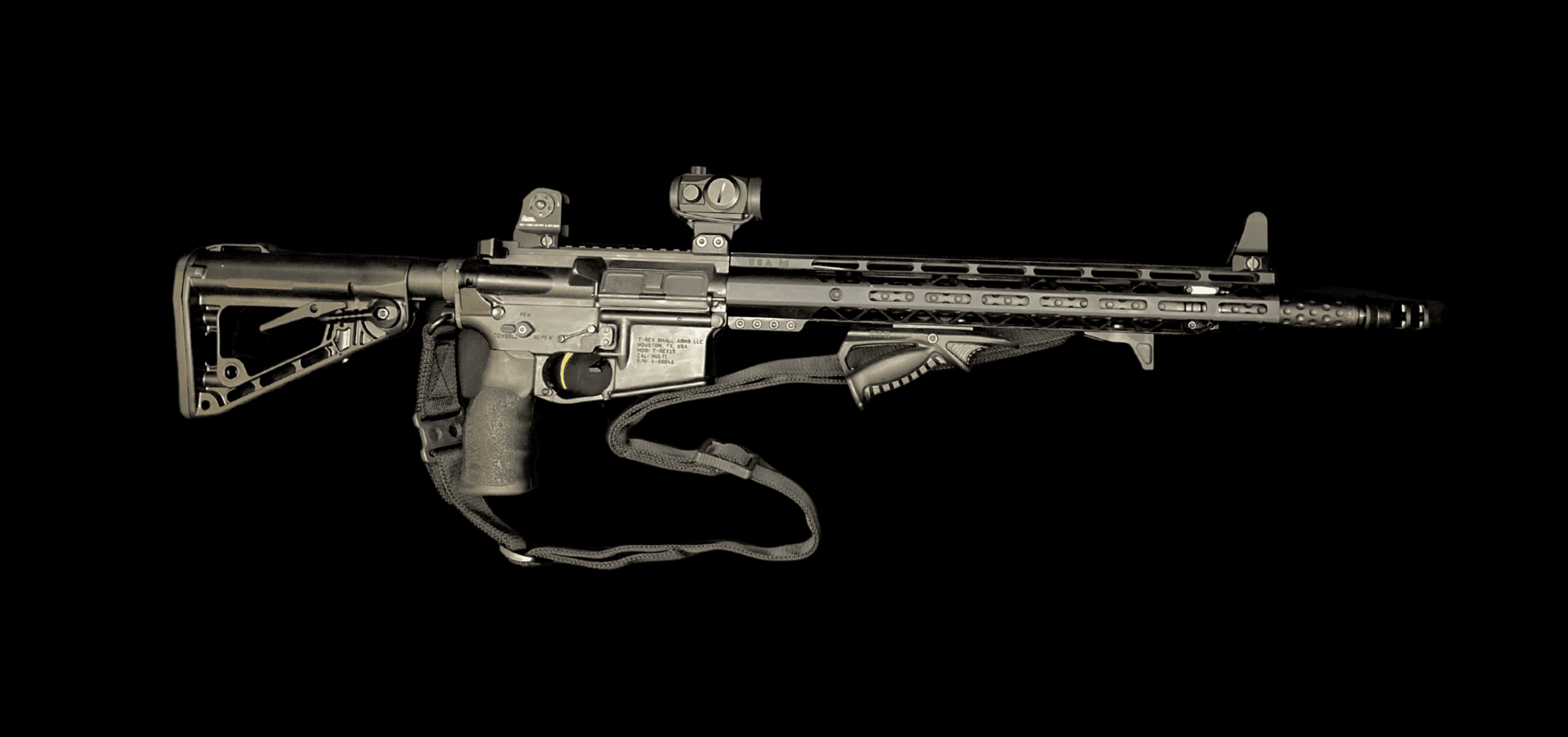 T-REX SMALL ARMS AR-15 Rifle | 5.56 NATO/.223 REM | Graphite Black (T ...
